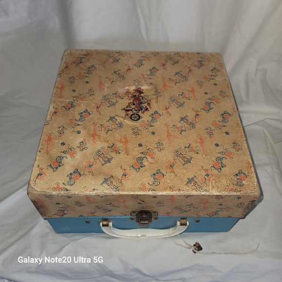 Disney | Portable Audio & Video | Vtg Record Player Donald Duck Walt ...